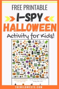 I-Spy Halloween Activity for Preschool & Elementary School Students ...